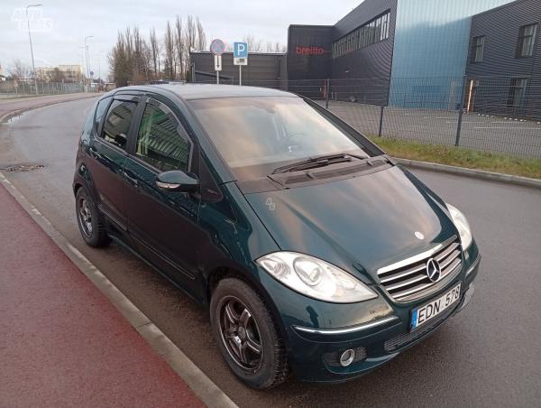 Green Mercedes-Benz A 170 2005 in Klaipeda, with an engine capacity of 1.70 L and mileage of 270 thousand km for 995 €, photo 3 on AUTOMOTO.COM.LV