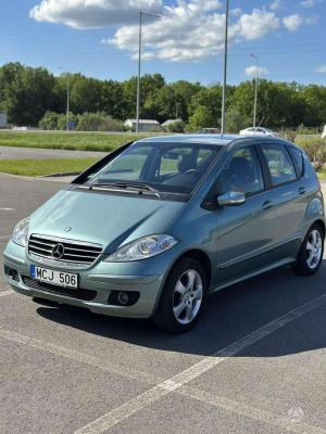 Зеленый Мерседес А 170 2005 в Каунас, объемом двигателя 1.70 л и пробегом 161 тыс. км за 1900 €, фото 4 на AUTOMOTO.COM.LV