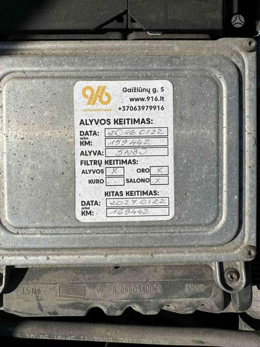 Зеленый Мерседес А 170 2005 в Каунас, объемом двигателя 1.70 л и пробегом 161 тыс. км за 1900 €, фото 15 на AUTOMOTO.COM.LV