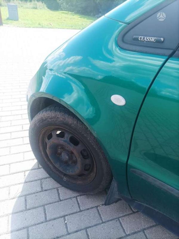 Green Mercedes-Benz A 170 2001 in Birzai, with an engine capacity of 1.70 L and mileage of 302 thousand km for 500 €, photo 8 on AUTOMOTO.COM.LV