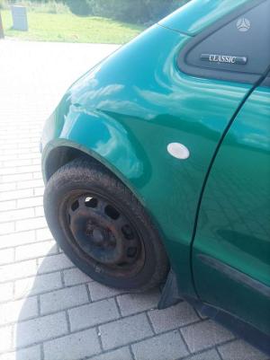 Green Mercedes-Benz A 170 2001 in Birzai, with an engine capacity of 1.70 L and mileage of 302 thousand km for 500 €, photo 8 on AUTOMOTO.COM.LV