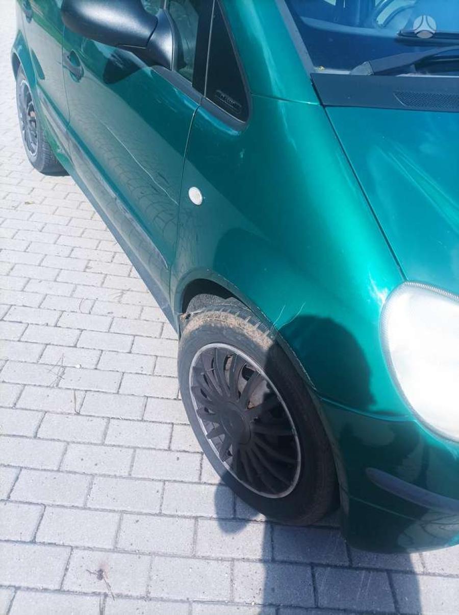 Green Mercedes-Benz A 170 2001 in Birzai, with an engine capacity of 1.70 L and mileage of 302 thousand km for 500 €, photo 9 on AUTOMOTO.COM.LV
