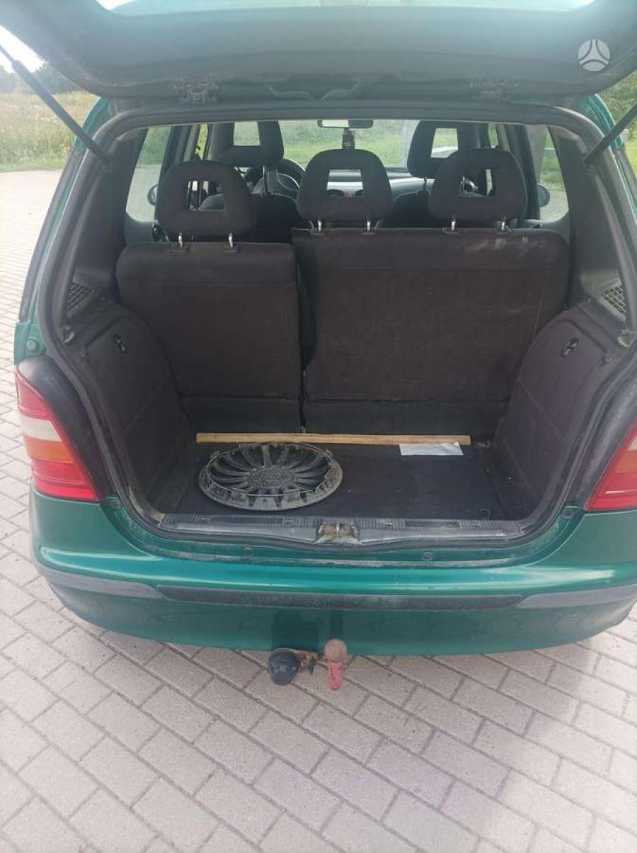 Green Mercedes-Benz A 170 2001 in Birzai, with an engine capacity of 1.70 L and mileage of 302 thousand km for 500 €, photo 17 on AUTOMOTO.COM.LV