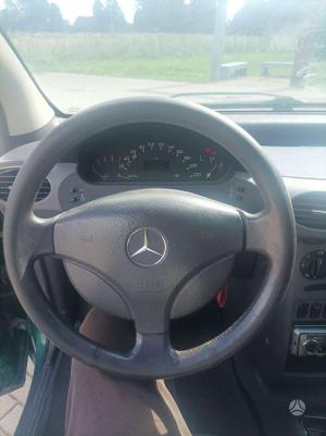 Green Mercedes-Benz A 170 2001 in Birzai, with an engine capacity of 1.70 L and mileage of 302 thousand km for 500 €, photo 29 on AUTOMOTO.COM.LV