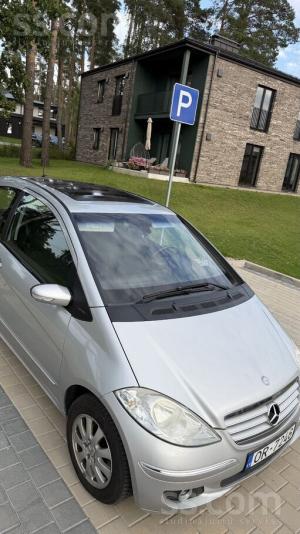 Pelēks Mercedes-Benz A 170 2005 Rīga, ar dzinēja tilpumu 1.70 L un nobraukumu 145 tūkst. km par 2250 €, foto  vietnē AUTOMOTO.COM.LV