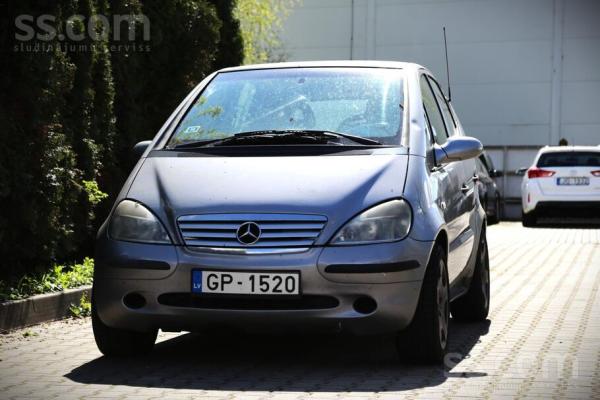 Pelēks Mercedes-Benz A 170 1998 Rīga, ar dzinēja tilpumu 1.70 L un nobraukumu 0 tūkst. km par 795 €, foto 1 vietnē AUTOMOTO.COM.LV