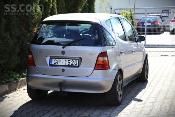 Pelēks Mercedes-Benz A 170 1998 Rīga, ar dzinēja tilpumu 1.70 L un nobraukumu 0 tūkst. km par 795 €, foto 6 vietnē AUTOMOTO.COM.LV