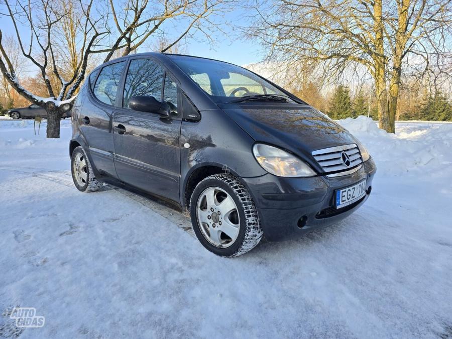 Grey Mercedes-Benz A 170 1999 in Radviliskis, with an engine capacity of 1.70 L and mileage of 248 thousand km for 995 €, photo 6 on AUTOMOTO.COM.LV