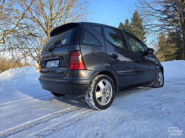 Grey Mercedes-Benz A 170 1999 in Radviliskis, with an engine capacity of 1.70 L and mileage of 248 thousand km for 995 €, photo 7 on AUTOMOTO.COM.LV