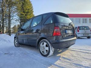 Grey Mercedes-Benz A 170 1999 in Radviliskis, with an engine capacity of 1.70 L and mileage of 248 thousand km for 995 €, photo 8 on AUTOMOTO.COM.LV