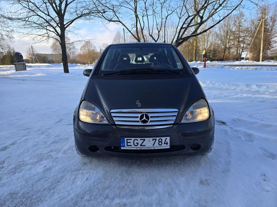 Grey Mercedes-Benz A 170 1999 in Radviliskis, with an engine capacity of 1.70 L and mileage of 248 thousand km for 995 €, photo 9 on AUTOMOTO.COM.LV
