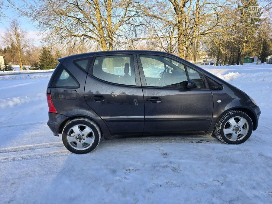 Grey Mercedes-Benz A 170 1999 in Radviliskis, with an engine capacity of 1.70 L and mileage of 248 thousand km for 995 €, photo 12 on AUTOMOTO.COM.LV