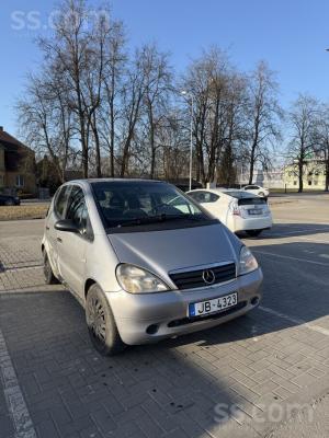 Pelēks Mercedes-Benz A 170 2000 Rīga, ar dzinēja tilpumu 1.70 L un nobraukumu 287 tūkst. km par 550 €, foto 2 vietnē AUTOMOTO.COM.LV