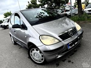 Grey Mercedes-Benz A 170 2001 in Vilnius, with an engine capacity of 1.70 L and mileage of 196 thousand km for 799 €, photo  on AUTOMOTO.COM.LV