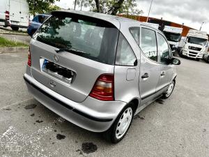 Grey Mercedes-Benz A 170 2001 in Vilnius, with an engine capacity of 1.70 L and mileage of 196 thousand km for 799 €, photo 6 on AUTOMOTO.COM.LV