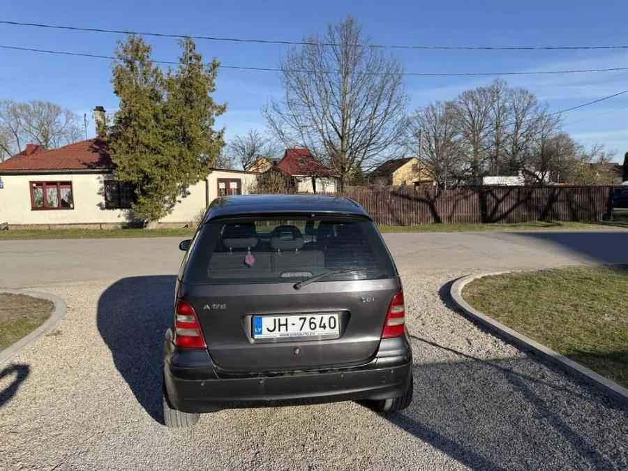 Серый Мерседес А 170 2001 в Вентспилс, объемом двигателя 1.70 л и пробегом 293 тыс. км за 1090 €, фото 6 на AUTOMOTO.COM.LV