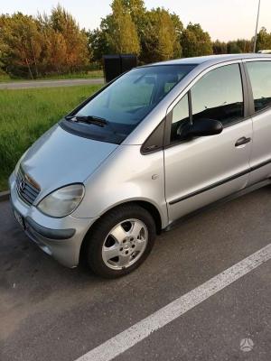 Pelēks Mercedes-Benz A 170 2001 Viļņa, ar dzinēja tilpumu 1.69 L un nobraukumu 240 tūkst. km par 1200 €, foto 4 vietnē AUTOMOTO.COM.LV