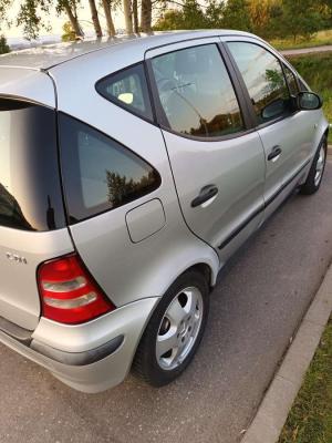 Pelēks Mercedes-Benz A 170 2001 Viļņa, ar dzinēja tilpumu 1.69 L un nobraukumu 240 tūkst. km par 1200 €, foto 6 vietnē AUTOMOTO.COM.LV
