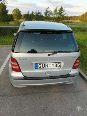 Pelēks Mercedes-Benz A 170 2001 Viļņa, ar dzinēja tilpumu 1.69 L un nobraukumu 240 tūkst. km par 1200 €, foto 8 vietnē AUTOMOTO.COM.LV