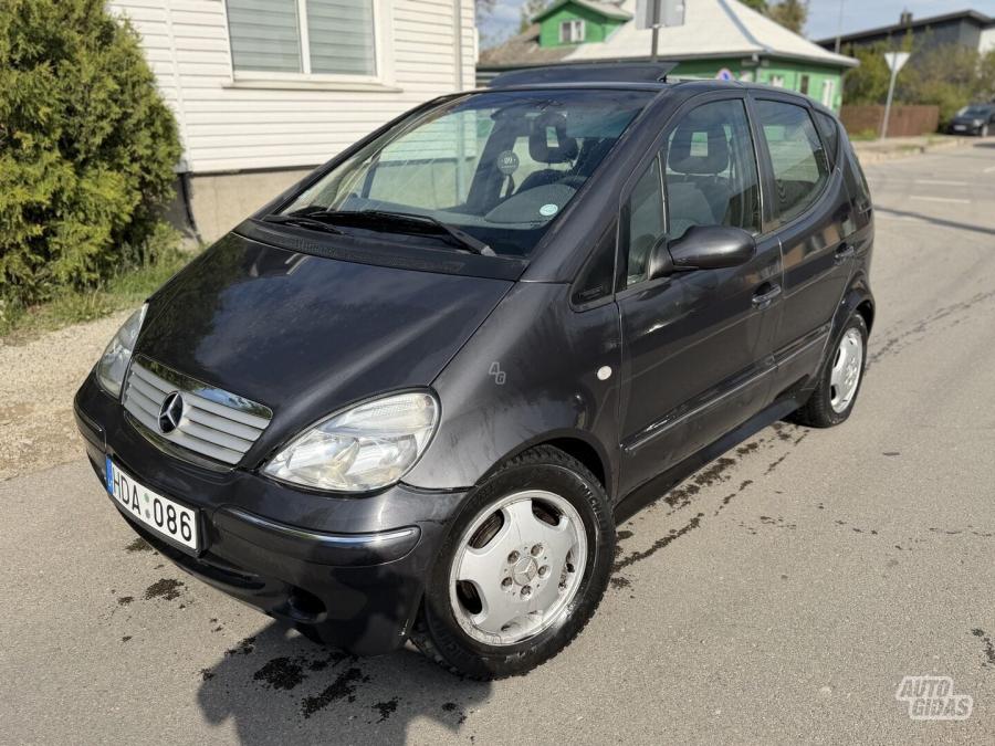 Pelēks Mercedes-Benz A 170 2002 Kauņa, ar dzinēja tilpumu 1.70 L un nobraukumu 184 tūkst. km par 650 €, foto 1 vietnē AUTOMOTO.COM.LV