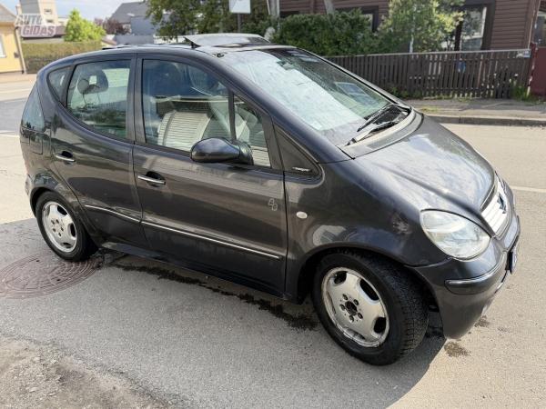 Grey Mercedes-Benz A 170 2002 in Kaunas, with an engine capacity of 1.70 L and mileage of 184 thousand km for 650 €, photo 3 on AUTOMOTO.COM.LV