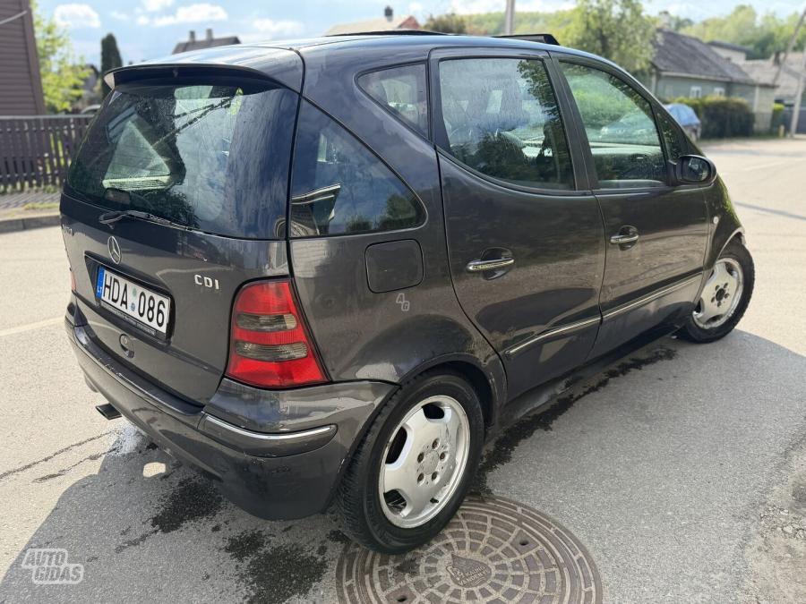 Pelēks Mercedes-Benz A 170 2002 Kauņa, ar dzinēja tilpumu 1.70 L un nobraukumu 184 tūkst. km par 650 €, foto 6 vietnē AUTOMOTO.COM.LV