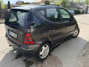 Pelēks Mercedes-Benz A 170 2002 Kauņa, ar dzinēja tilpumu 1.70 L un nobraukumu 184 tūkst. km par 650 €, foto 7 vietnē AUTOMOTO.COM.LV