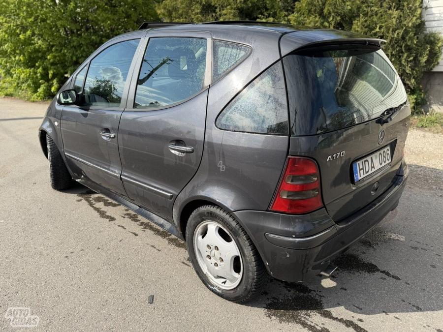 Pelēks Mercedes-Benz A 170 2002 Kauņa, ar dzinēja tilpumu 1.70 L un nobraukumu 184 tūkst. km par 650 €, foto 9 vietnē AUTOMOTO.COM.LV