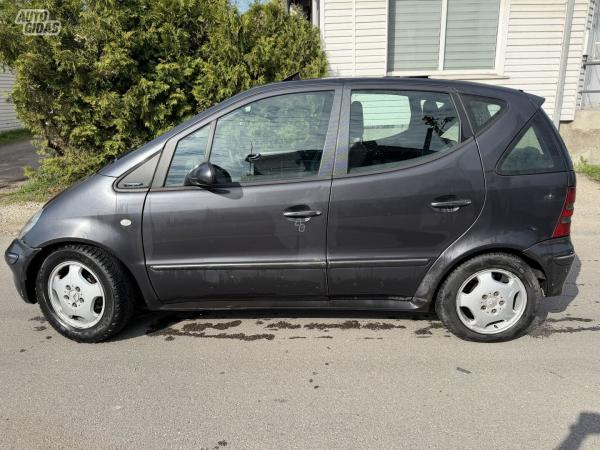 Grey Mercedes-Benz A 170 2002 in Kaunas, with an engine capacity of 1.70 L and mileage of 184 thousand km for 650 €, photo 9 on AUTOMOTO.COM.LV