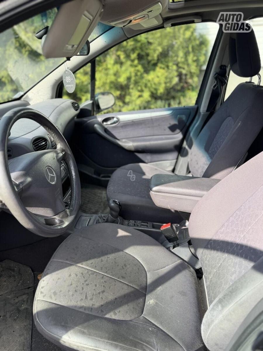 Pelēks Mercedes-Benz A 170 2002 Kauņa, ar dzinēja tilpumu 1.70 L un nobraukumu 184 tūkst. km par 650 €, foto 12 vietnē AUTOMOTO.COM.LV