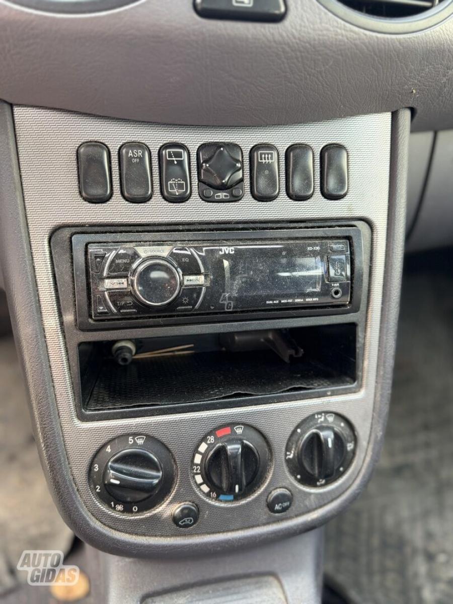 Pelēks Mercedes-Benz A 170 2002 Kauņa, ar dzinēja tilpumu 1.70 L un nobraukumu 184 tūkst. km par 650 €, foto 21 vietnē AUTOMOTO.COM.LV