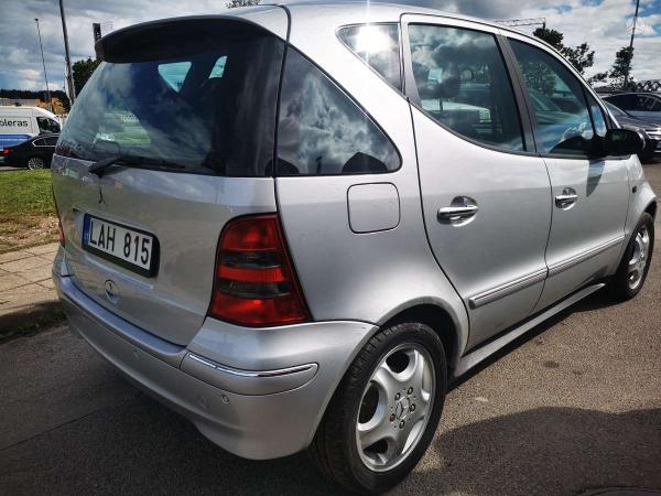 Grey Mercedes-Benz A 170 2003 in Vilnius, with an engine capacity of 1.69 L and mileage of 109 thousand km for 2600 €, photo 1 on AUTOMOTO.COM.LV