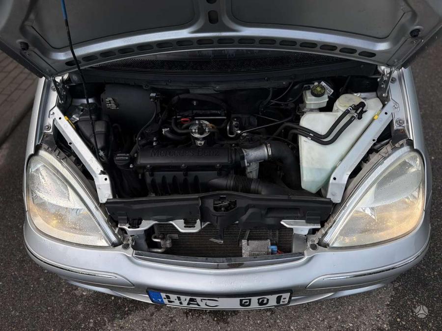 Pelēks Mercedes-Benz A 170 2003 Viļņa, ar dzinēja tilpumu 1.69 L un nobraukumu 198 tūkst. km par 2250 €, foto 29 vietnē AUTOMOTO.COM.LV