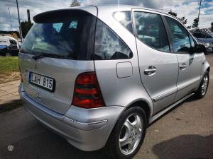 Pelēks Mercedes-Benz A 170 2003 Viļņa, ar dzinēja tilpumu 1.70 L un nobraukumu 109 tūkst. km par 1990 €, foto 3 vietnē AUTOMOTO.COM.LV