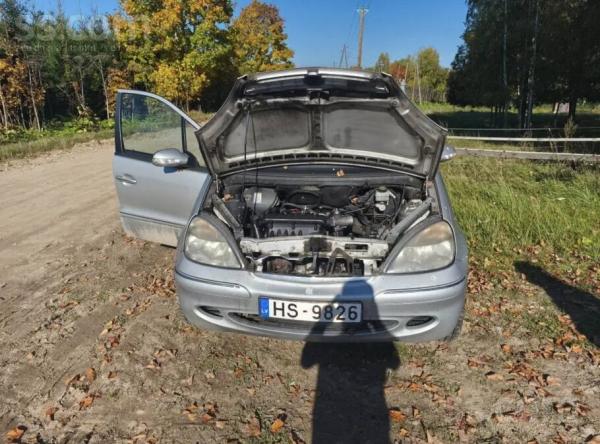 Grey Mercedes-Benz A 170 2003 in Ludza, with an engine capacity of 1.70 L and mileage of 277 thousand km for 250 €, photo 5 on AUTOMOTO.COM.LV