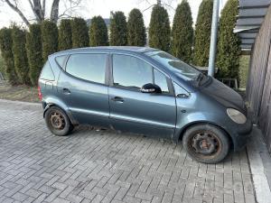 Серый Мерседес А 170 2004 в Рига, объемом двигателя 1.70 л и пробегом 158 тыс. км за 500 €, фото  на AUTOMOTO.COM.LV