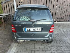 Серый Мерседес А 170 2004 в Рига, объемом двигателя 1.70 л и пробегом 158 тыс. км за 500 €, фото 5 на AUTOMOTO.COM.LV