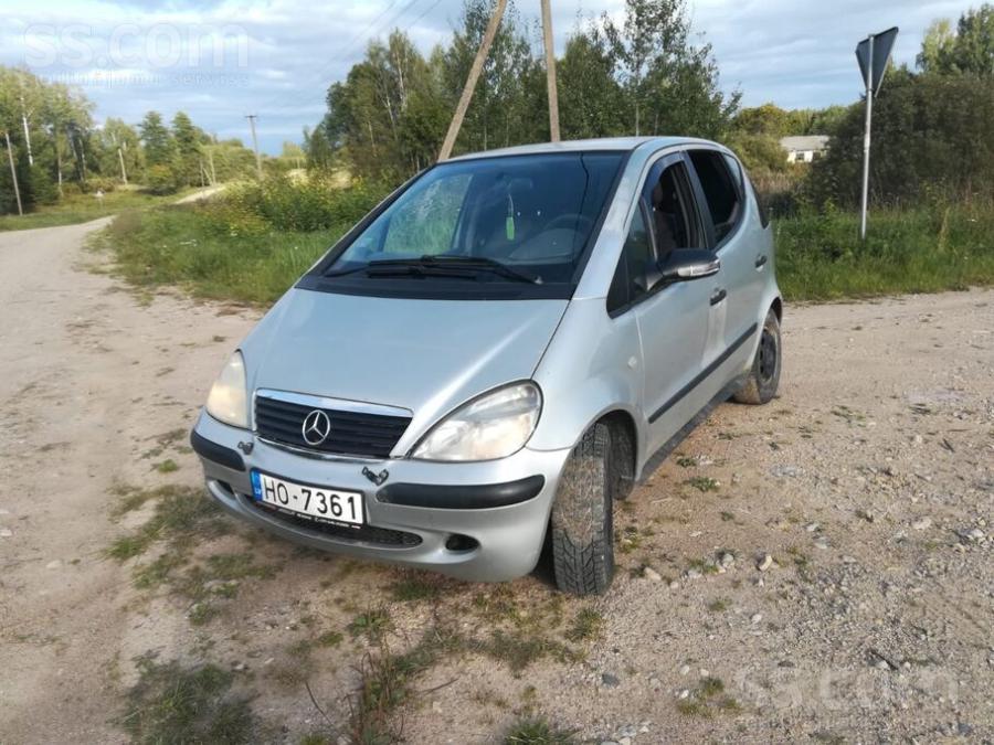 Серый Мерседес А 170 2004 в Лудза, объемом двигателя 1.70 л и пробегом 260 тыс. км за 850 €, фото 1 на AUTOMOTO.COM.LV