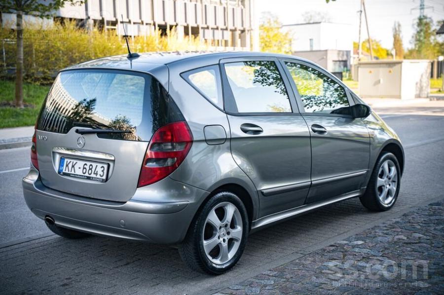 Pelēks Mercedes-Benz A 170 2005 Rīga, ar dzinēja tilpumu 1.70 L un nobraukumu 254 tūkst. km par 890 €, foto 4 vietnē AUTOMOTO.COM.LV