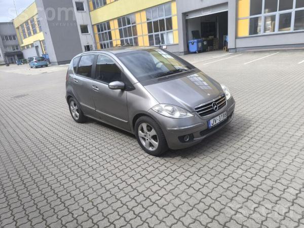 Grey Mercedes-Benz A 170 2005 in Riga, with an engine capacity of 1.70 L and mileage of 433 thousand km for 1390 €, photo 8 on AUTOMOTO.COM.LV