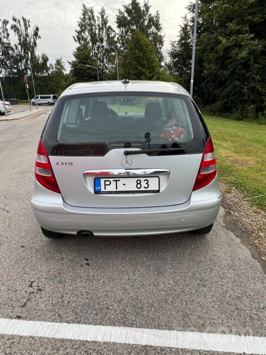 Pelēks Mercedes-Benz A 170 2005 Rīga, ar dzinēja tilpumu 1.70 L un nobraukumu 145 tūkst. km par 1090 €, foto 4 vietnē AUTOMOTO.COM.LV