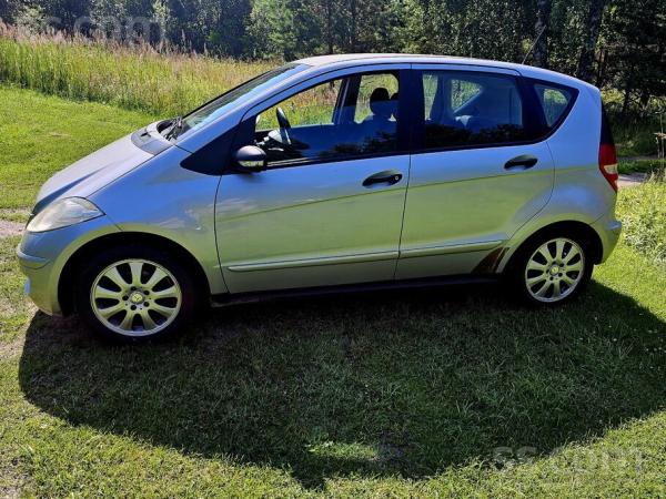 Grey Mercedes-Benz A 170 2007 in Ventspils, with an engine capacity of 1.70 L and mileage of 107 thousand km for 2590 €, photo 1 on AUTOMOTO.COM.LV