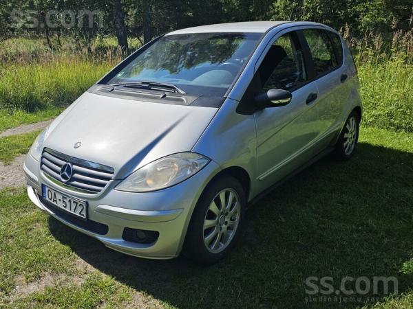 Grey Mercedes-Benz A 170 2007 in Ventspils, with an engine capacity of 1.70 L and mileage of 107 thousand km for 2590 €, photo 2 on AUTOMOTO.COM.LV