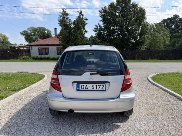 Grey Mercedes-Benz A 170 2007 in Ventspils, with an engine capacity of 1.70 L and mileage of 107 thousand km for 2500 €, photo 7 on AUTOMOTO.COM.LV