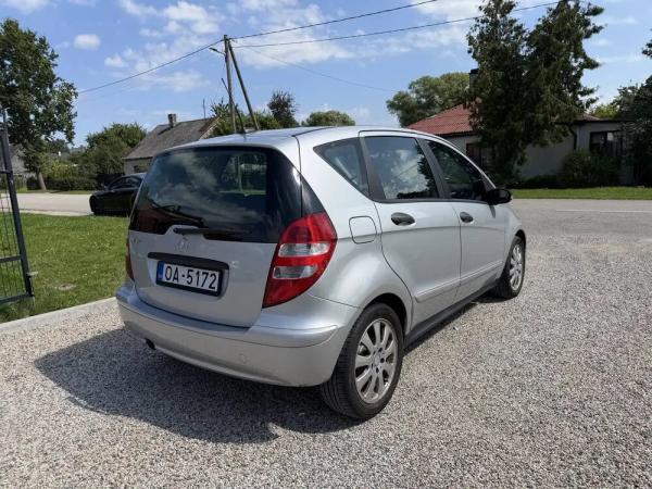 Grey Mercedes-Benz A 170 2007 in Ventspils, with an engine capacity of 1.70 L and mileage of 107 thousand km for 2500 €, photo 6 on AUTOMOTO.COM.LV