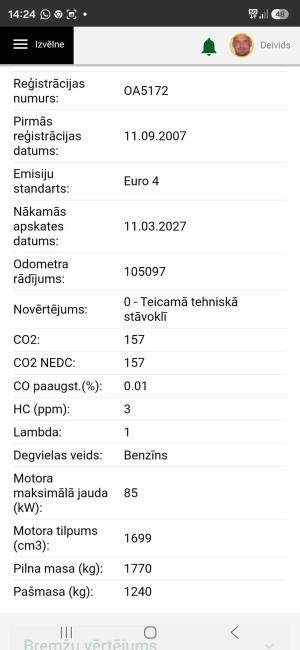 Pelēks Mercedes-Benz A 170 2007 Ventspils, ar dzinēja tilpumu 1.70 L un nobraukumu 107 tūkst. km par 2500 €, foto 23 vietnē AUTOMOTO.COM.LV