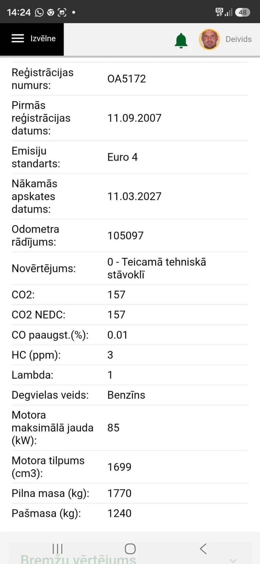 Pelēks Mercedes-Benz A 170 2007 Ventspils, ar dzinēja tilpumu 1.70 L un nobraukumu 107 tūkst. km par 2500 €, foto 23 vietnē AUTOMOTO.COM.LV