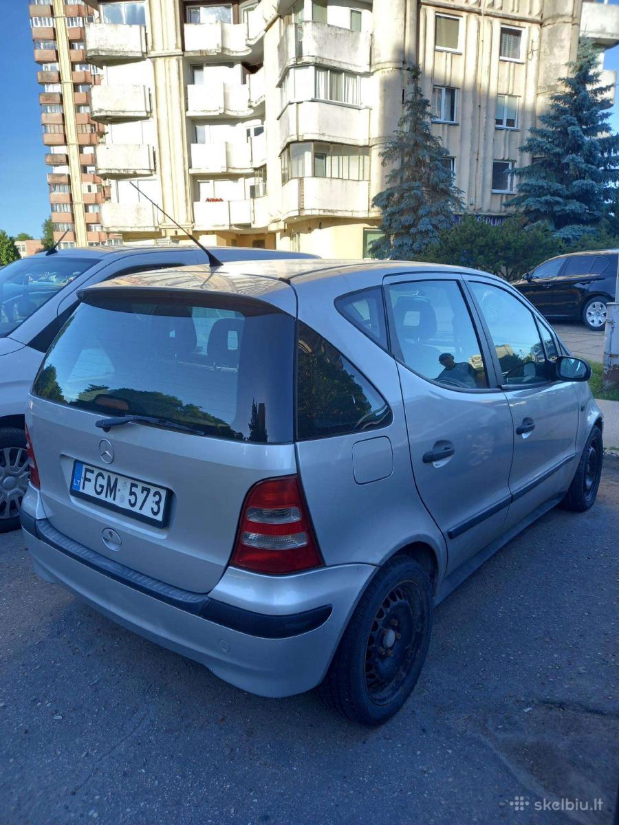 Серый Мерседес А 170 2003 в Каунас, объемом двигателя 1.70 л и пробегом 270 тыс. км за 490 €, фото 4 на AUTOMOTO.COM.LV