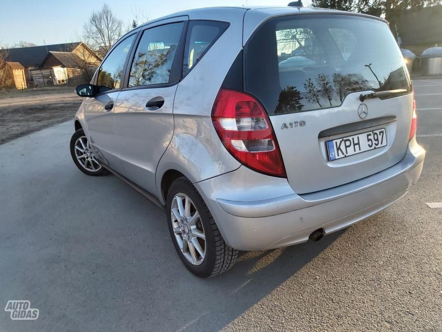 Pelēks Mercedes-Benz A 170 2006 Varėna, ar dzinēja tilpumu 1.70 L un nobraukumu 192 tūkst. km par 1400 €, foto 3 vietnē AUTOMOTO.COM.LV