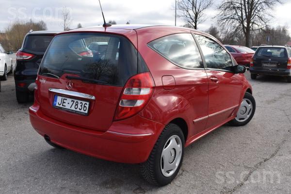 Red Mercedes-Benz A 170 2006 in Kuldiga, with an engine capacity of 1.70 L and mileage of 0 thousand km for 1350 €, photo 2 on AUTOMOTO.COM.LV